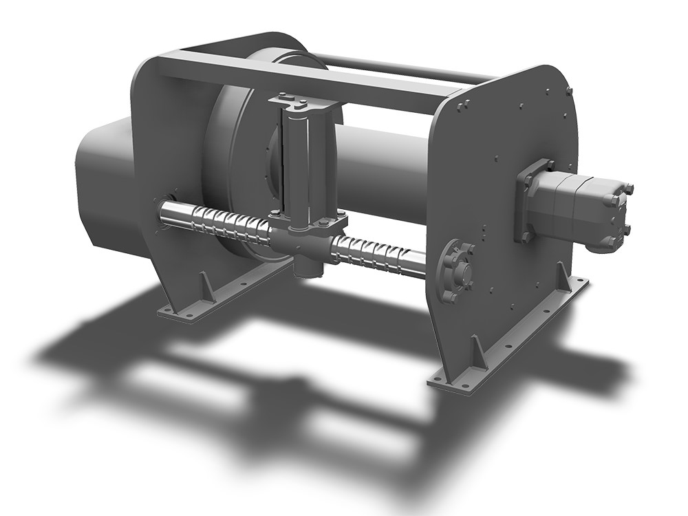 Net sounder winches » Electric or hydraulic | AS SCAN